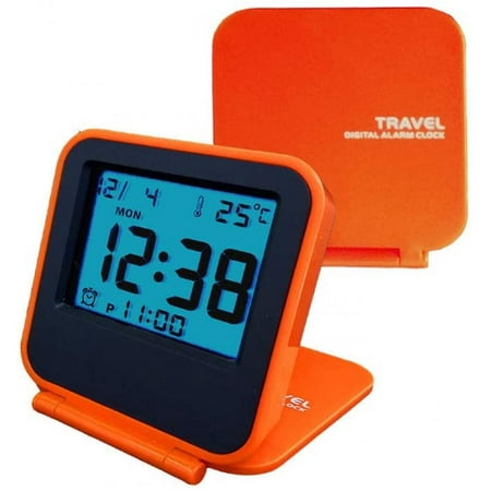 Compact Digital Travel Alarm Clocks,battery Operated Small Travel Clock ...
