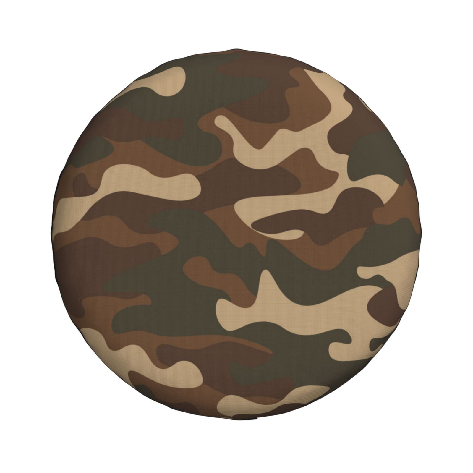 Waterproof Spare Wheel Cover, Brown Camouflage Pattern Adjustable Wheel ...
