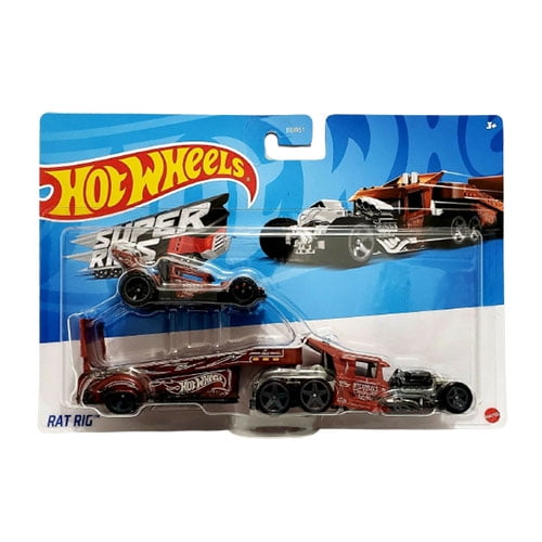 Mattel - Hot Wheels Super Rigs Die-Cast Vehicle - RAT RIG (HDT05 ...