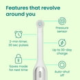Free Shipping! Quip Oscillating Rechargeable Electric Toothbrush Silver ...