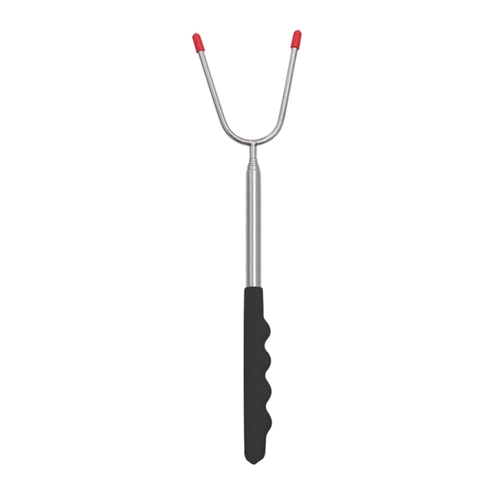 Campfire Fork Roasting Sticks portable Accessories Wood Handle Metal ...