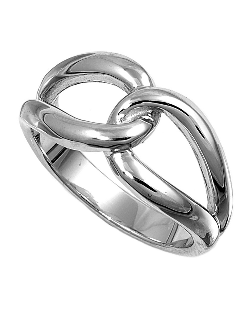 925 Sterling Silver Promise Knot Ring Size 7 - Walmart.com