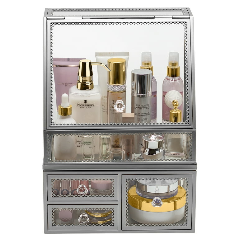 Diy Makeup Storage Unit Vintage Look