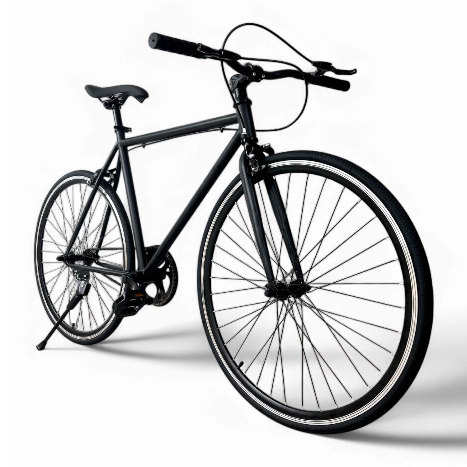 Bicicleta Urbana Fixie 700cc Reforzada V-brake negro | Bodega Aurrera ...