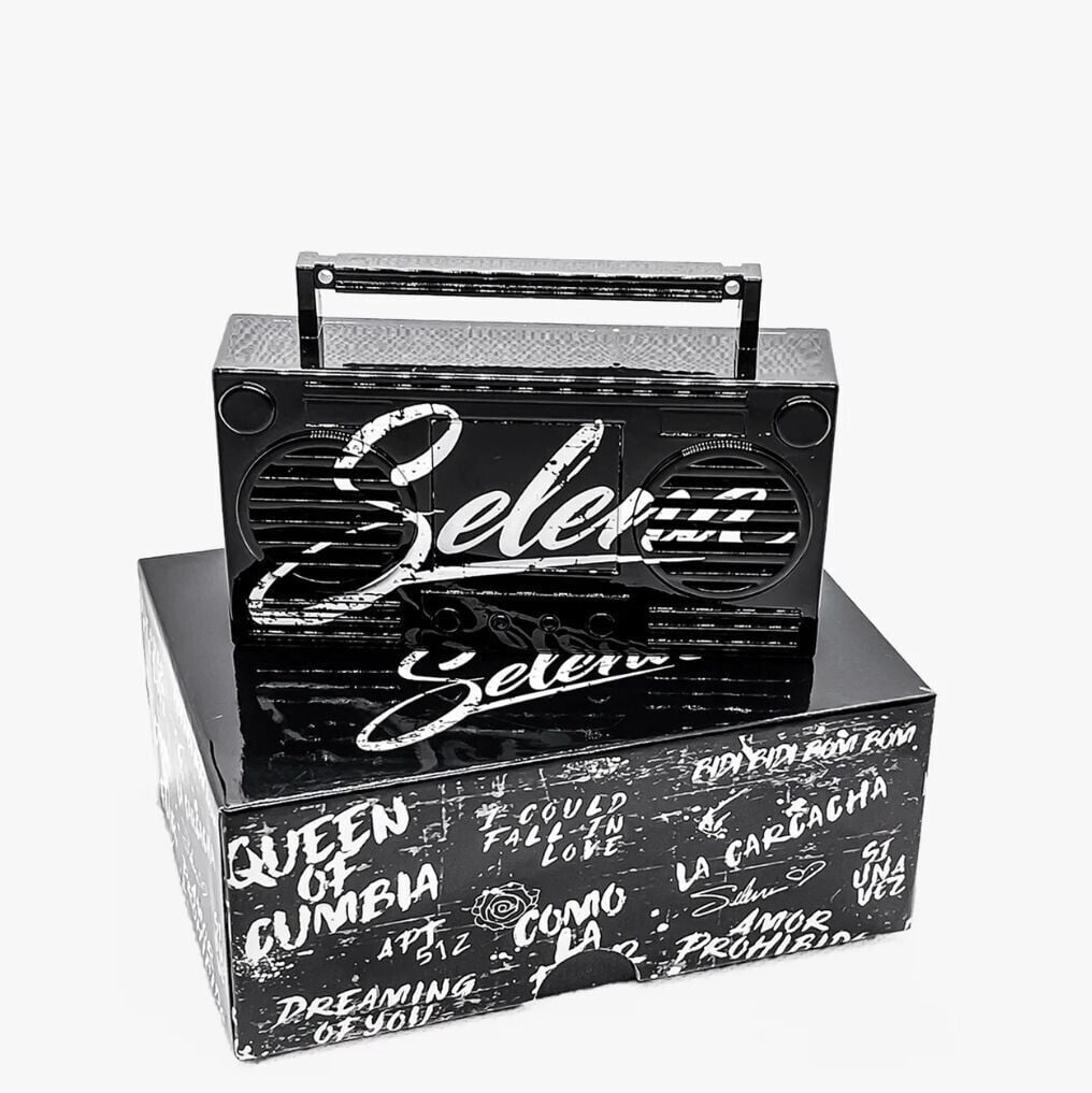 Bumpboxx MicroBoom Wearable Bluetooth Speaker Boombox Selena Edition ...