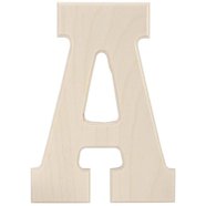 Baltic Birch Collegiate Font Letters & Numbers, 13.5" - Walmart.com