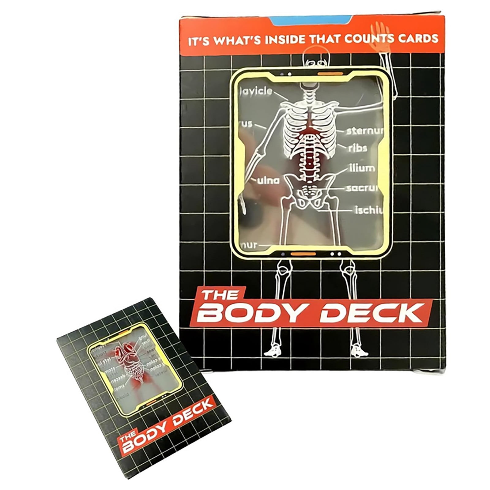 Board And Card Games Party Human Anatomy Playing Cards Bumps Game ...