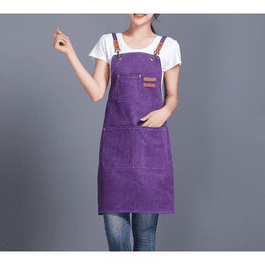 Plastic Apron Waterproof Transparent Apron With Pockets Hair Stylist ...