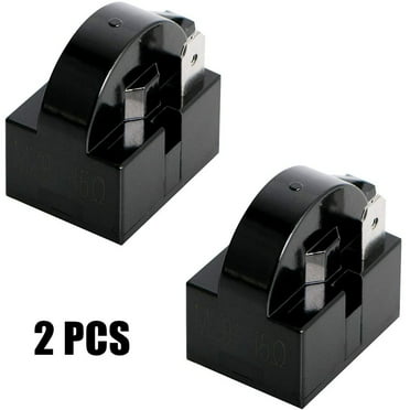 Refrigerator PTC Starter Relay Replacement 4 Pins Compressor Overload ...