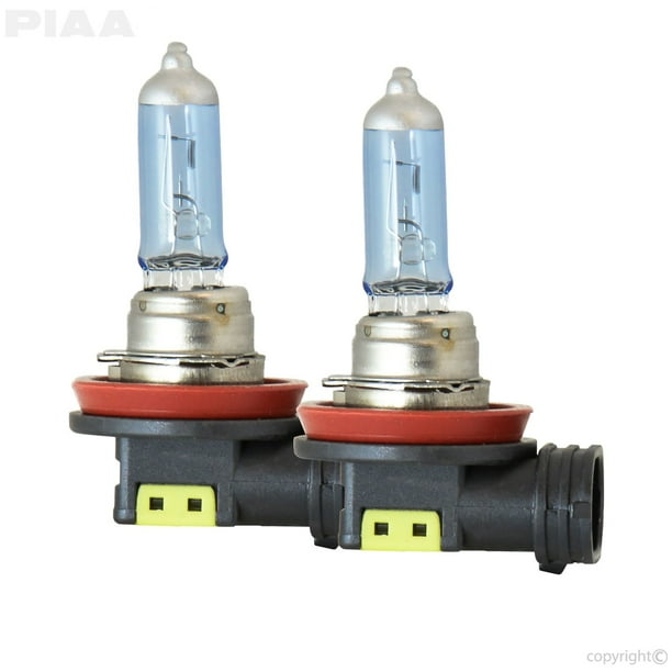 PIAA 23-10108 H8 Xtreme White Hybrid Replacement Bulb; 12V; 35W; 3900K ...