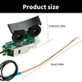 Acoustic guitar Pickup Systems VT1 Tail Nails Pickup Tuner Piezo Pickup ...