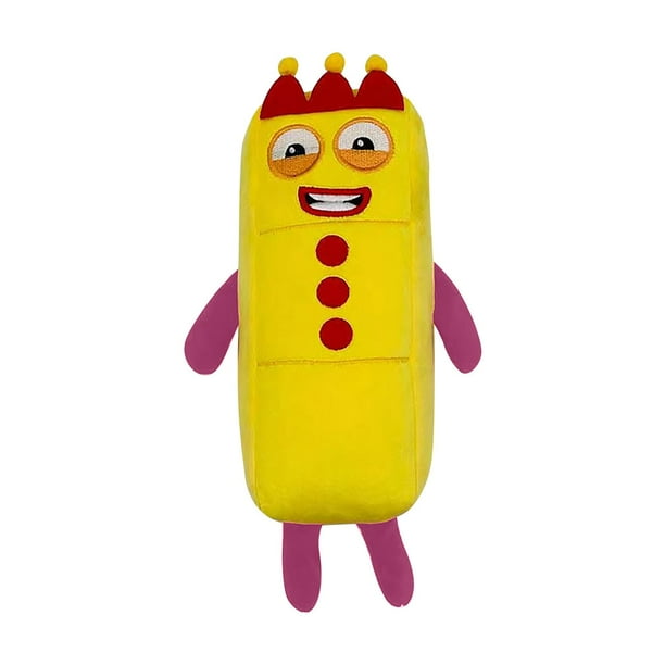 Juguete Numberblocks KEVCHE Peluche 20cm Número 3 para niños Edad 4 ...