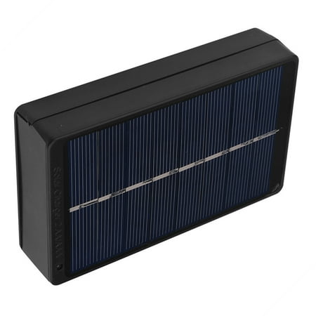 Solar Charger, PVC 1W 4V Portable Black Solar Battery Charger For ...