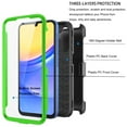 Ebizware Samsung Galaxy A15 5G Phone Case with [Built-in Screen Protector] and Swivel Holster ...