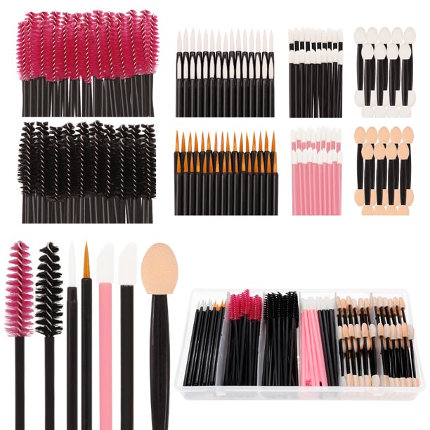 201Pcs Makeup Applicators Tools Kit, Mascara Wands, Eyeliner Brushes ...