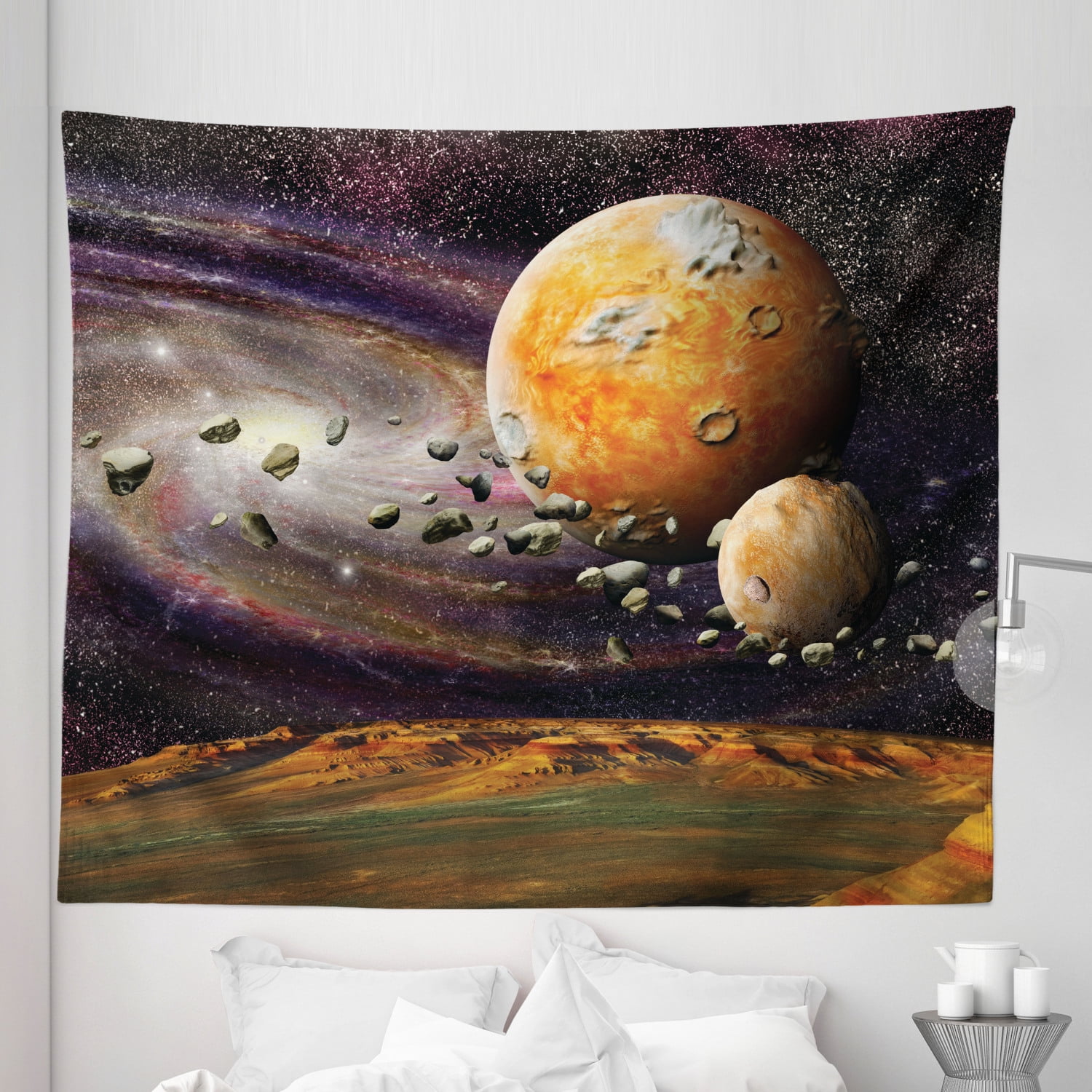 Galaxy Tapestry, Universe Outer Space Planets Stars Deep Sky Objects ...