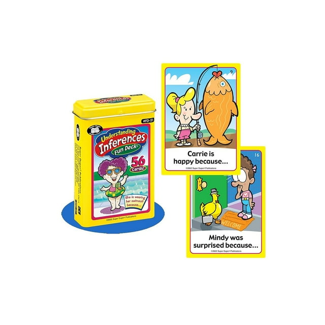 super duper publications | understanding inferences fun deck | problem ...