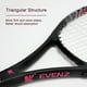 KEVENZ Tennis Racket for Adults, Carbon Fiber Tennis Racquet with ...