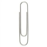 Paper Clips, Jumbo, Silver, 1,000/pack | Bundle of 5 Packs - Walmart.com