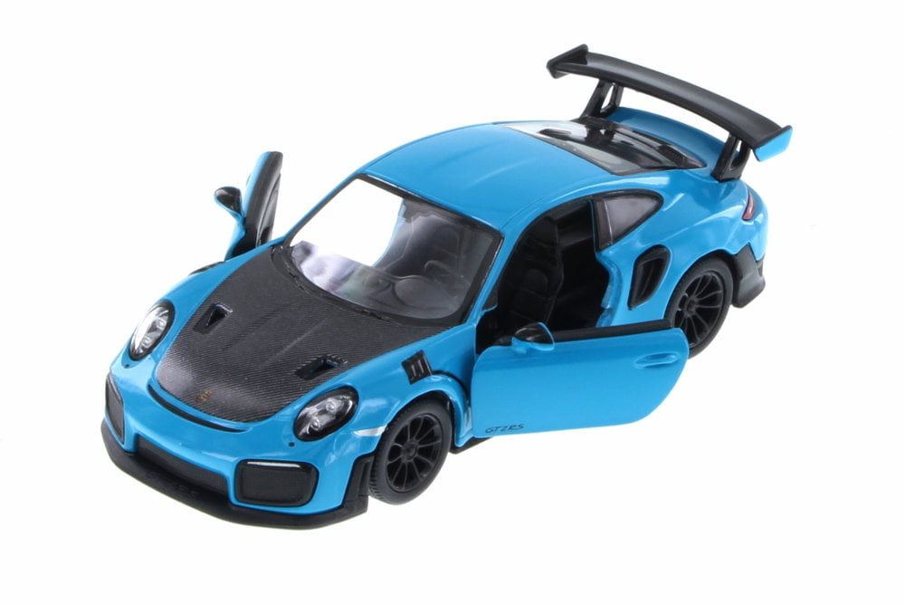 Porsche 911 GT2 RS Hard Top, Blue - Kinsmart 5408D - 1/36 Scale Diecast ...