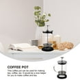 ONAPARTER Coffee Machine Espresso Machines for Home Glass Stainless ...