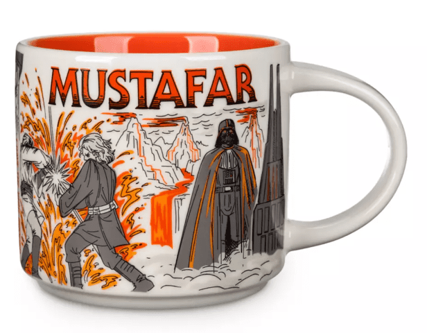 Star Wars Mustafar Disney Starbucks Been There Coffee Mug - Walmart.com