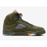 Nike Air Jordan 5 Retro Army Olive/Solar Orange DD0587-308 Men's Size ...