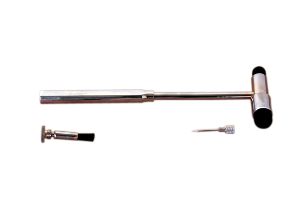 4-in-1 Neurological Hammerwith needle, brush, pinwheel, 25 each ...