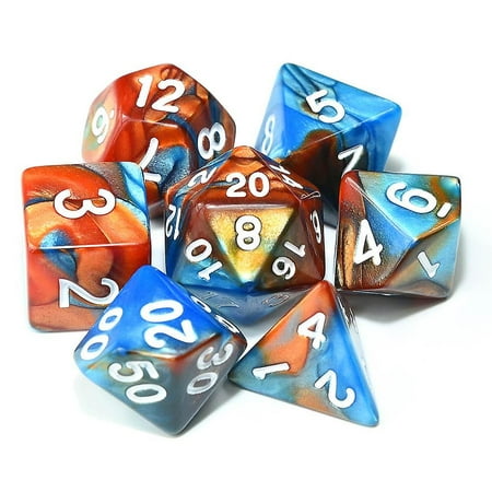 Rpg Board Game, Dnd Dice Set02 Turquoise Copper | Walmart Canada