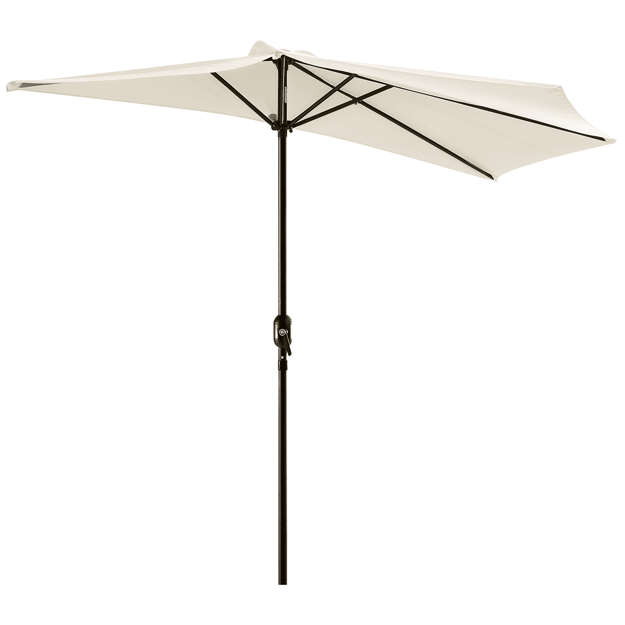Click here for Outsunny 9.8ft Half Umbrella Patio Parasol Sun Sha... prices