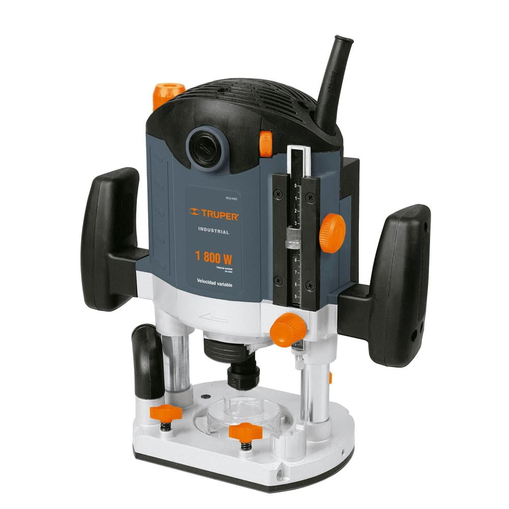 ROUTER IND. 2-1/2 HP 1800 W VAR. 6.3 kg TRUPER 16611 Truper ROU-NX2 ...