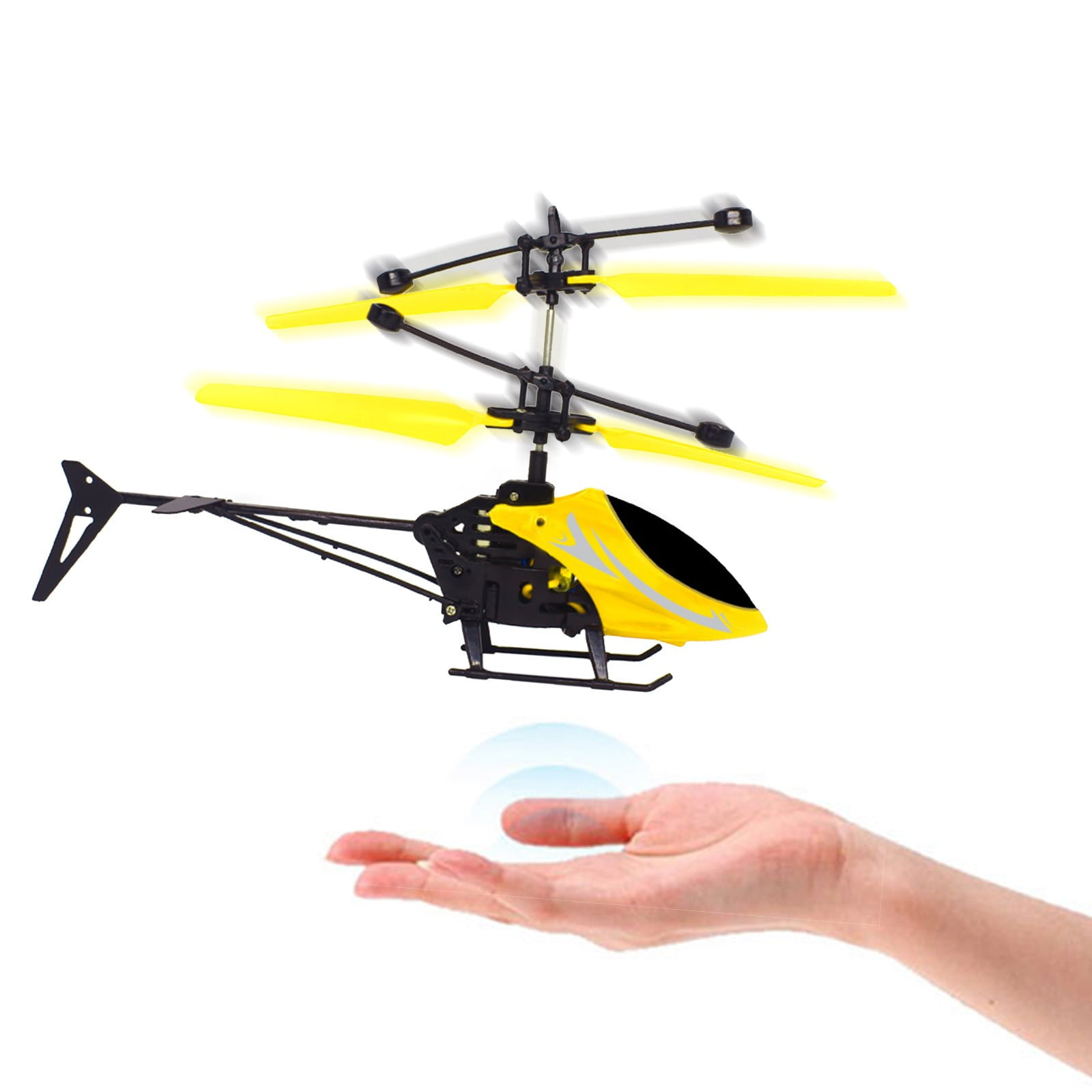 Herrnalise Flying Helicopter Mini RC Infraed Induction The Helicopter ...