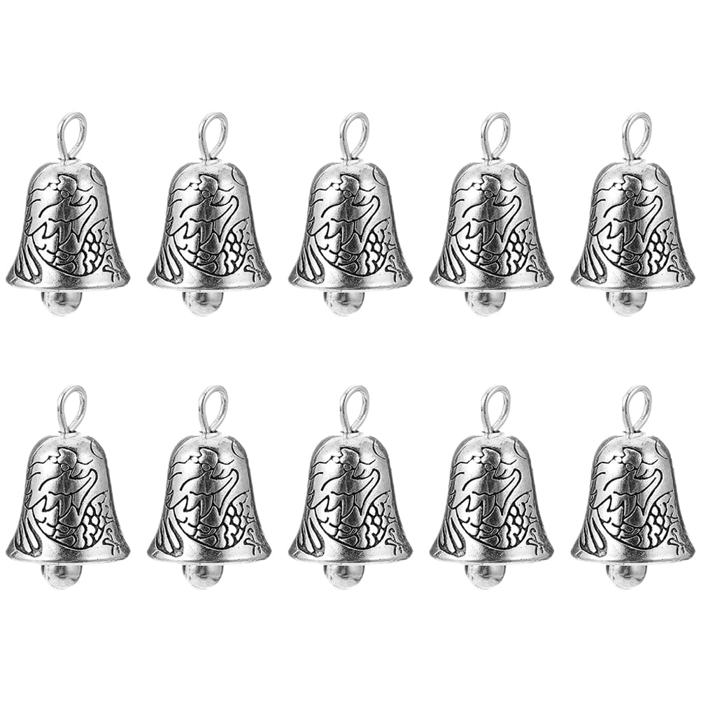 Click here for Masteelfca 10pcs Mini Bell Pendants Small Bell Pen... prices