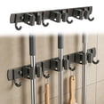Wall Mounted Organizer With 3 Racks And 4 Hooks For Home - Walmart.com