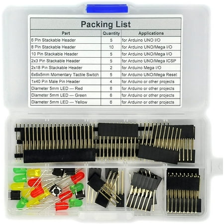 Lumana Electronics-Salon Stackable Header / LED / Momentary Switch ...