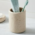 Better Homes & Gardens Faux Stone Toothbrush Holder, Modern Bathroom ...
