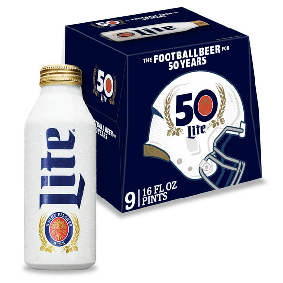 Miller Lite American Light Lager Beer, 24 Pack, 12 fl oz Aluminum Cans ...