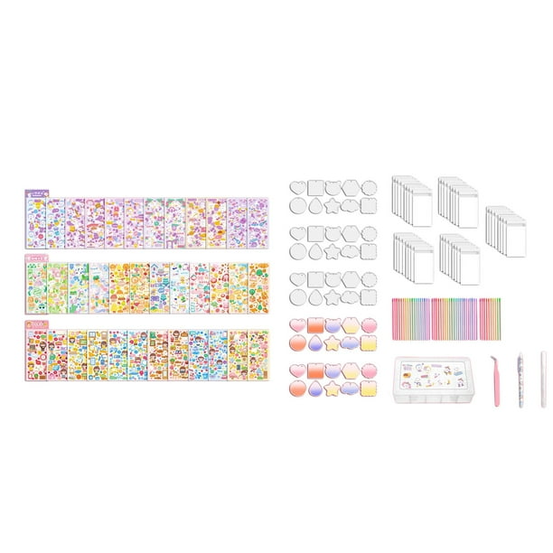 Goo Card DIY Set Materials Hanging Ornament Girl DIY Art Activity for ...