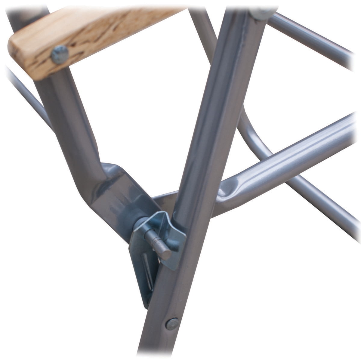 Steel Wood Arm High Back Chair Frame - Walmart.com