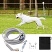 Dog Tie Out Runner for Yard, Trolley System for Large Dogs with 10ft ...