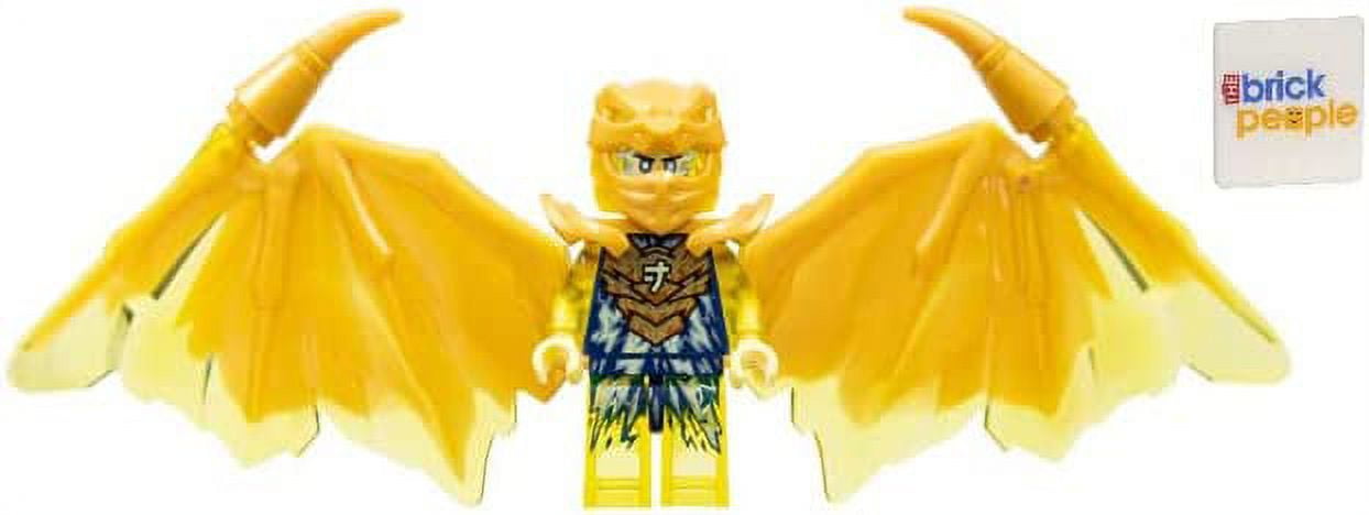 LEGO Ninjago Crystalized: Jay Golden Dragon Minifig with Nunchucks of ...