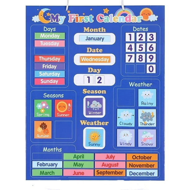 Magnetic Calendar Classroom