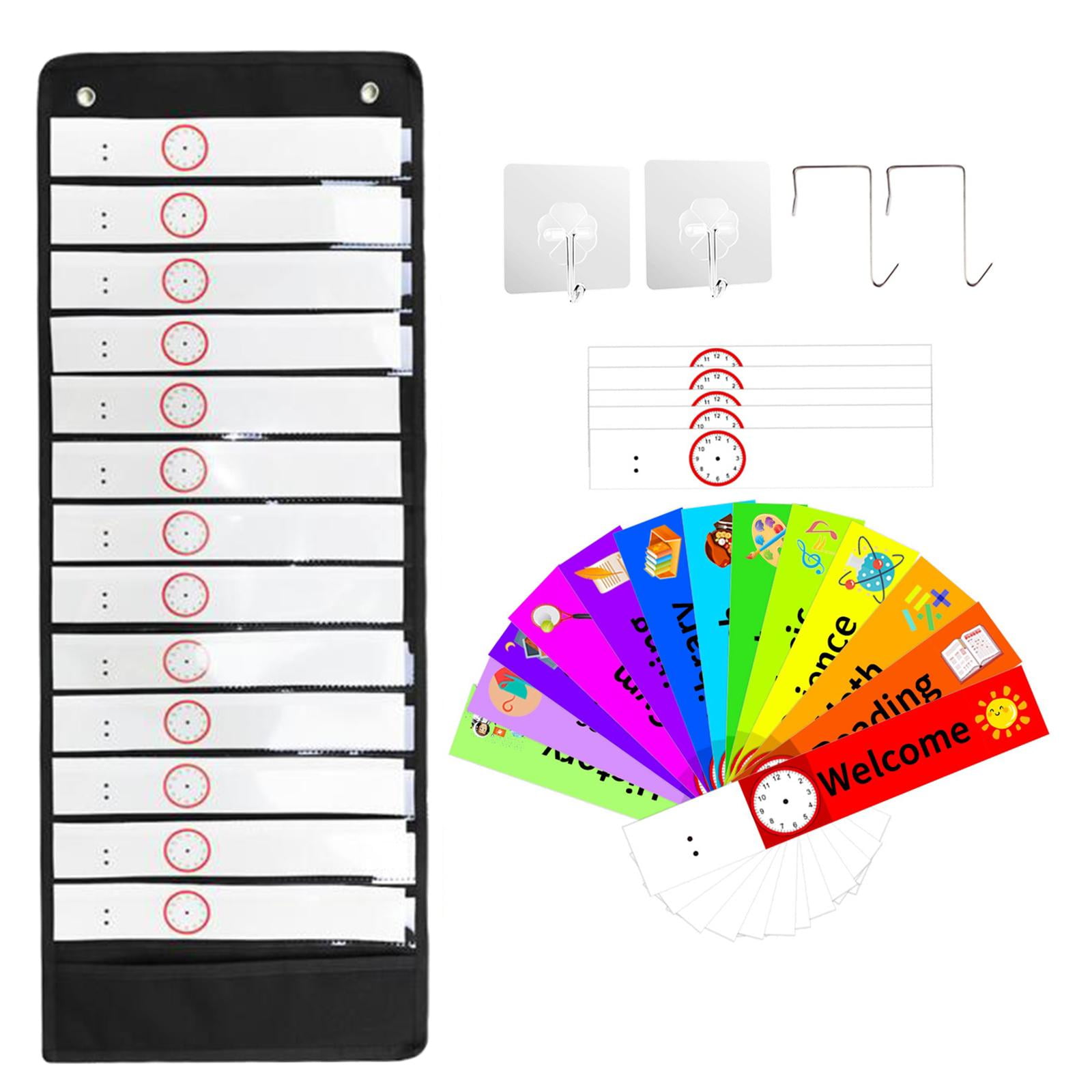 Click here for Siruishop Daily Schedule Pocket Hook Reusable Sche... prices