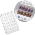 3D Butterfly Flower Crystal Resin Nail Art Silicone Mold With Carving ...