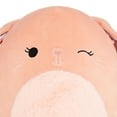 Squishmallows 8 inch Satine the Winking Peach Bunny with Fuzzy Belly ...