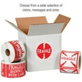 Tape Logic Label,Fragile Do Not Double Stack,2x3" DL2158 - Walmart.com