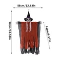 2 Pack 38.5 Inches Hanging Grim Reaper Decorations, Halloween Skeleton ...