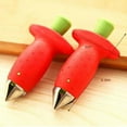 2 Pack Strawberry Stem Removal Huller Slicer Tool Removing Tomato ...