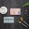 Youthyao Efficient 10 Cavity Candy Mold Food Grade Silicone Frogs Shape ...