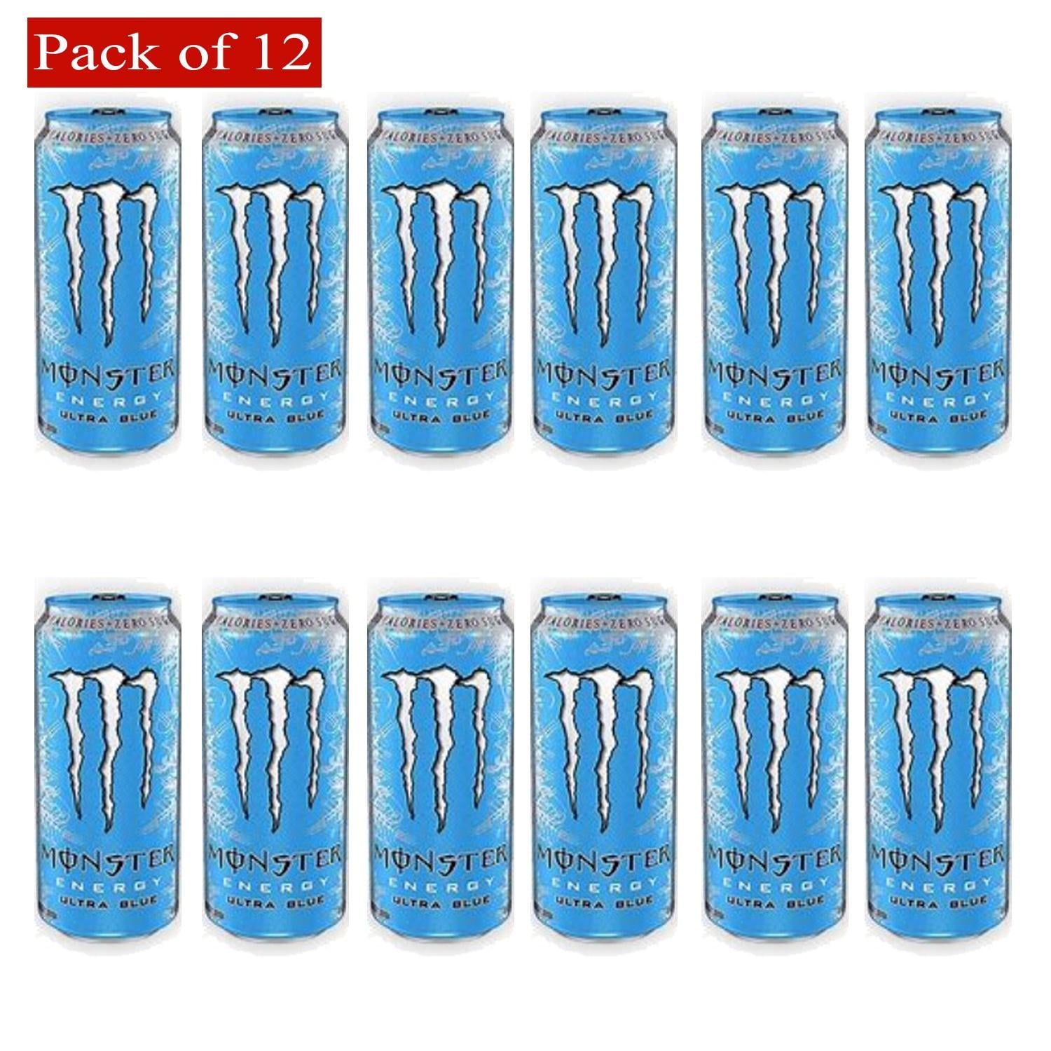 Monster Energy Ultra Azul, 473 ml (paquete de 12) | Bodega Aurrera en línea